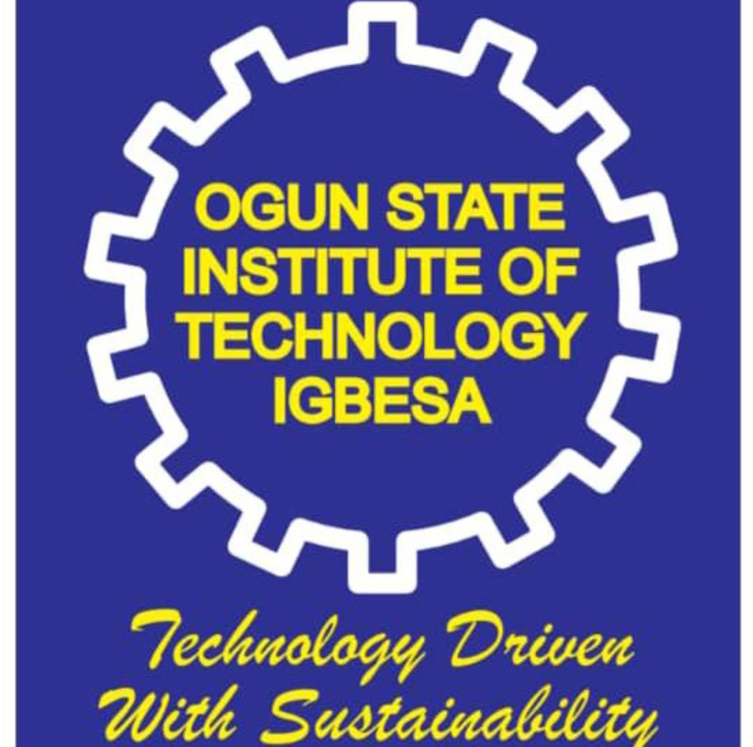 OGUN STATE INSTITUTE OF TECHNOLOGY (OGITECH) RELEASES ADMISSION FORM ...